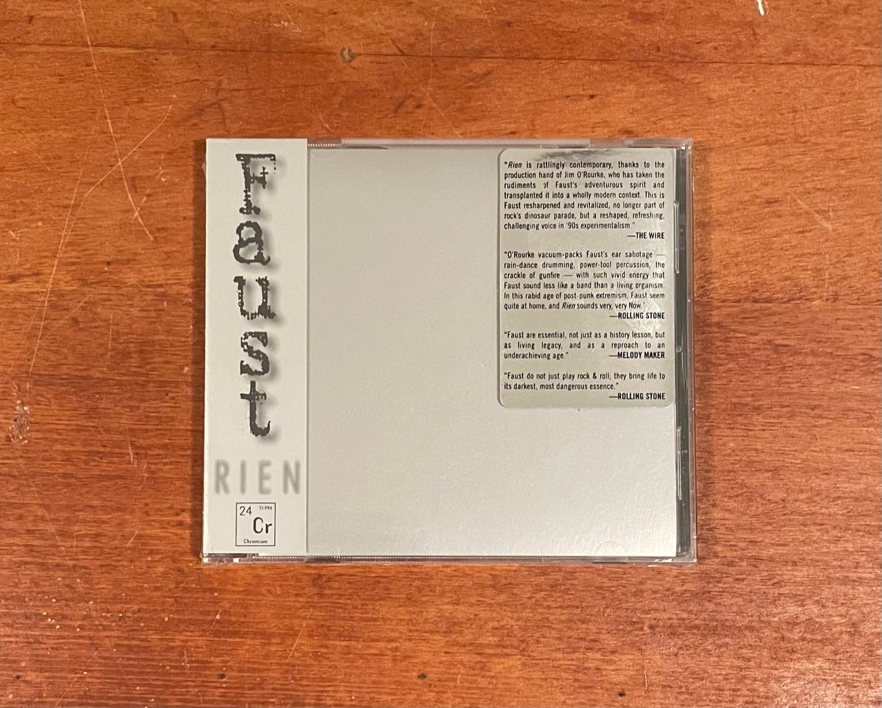 Faust: Rien CD | Within Things